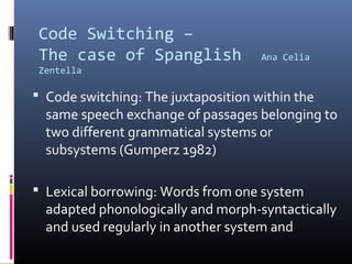13 ling-122-15---bilingualism-and-code-switching | PPT