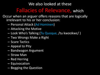 13-Ling-21---Lecture-7----Logical-Fallacies-II.ppt