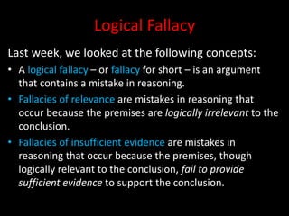 13-Ling-21---Lecture-7----Logical-Fallacies-II.ppt