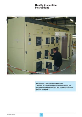 13 lv switchboard inspection guide | PDF