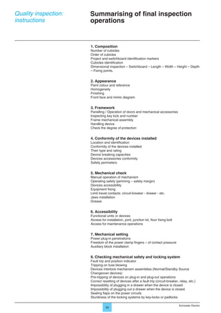 13 lv switchboard inspection guide | PDF