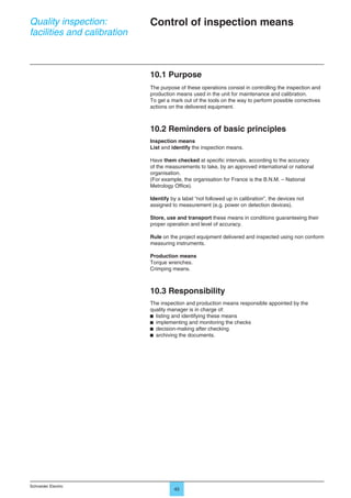 13 lv switchboard inspection guide | PDF