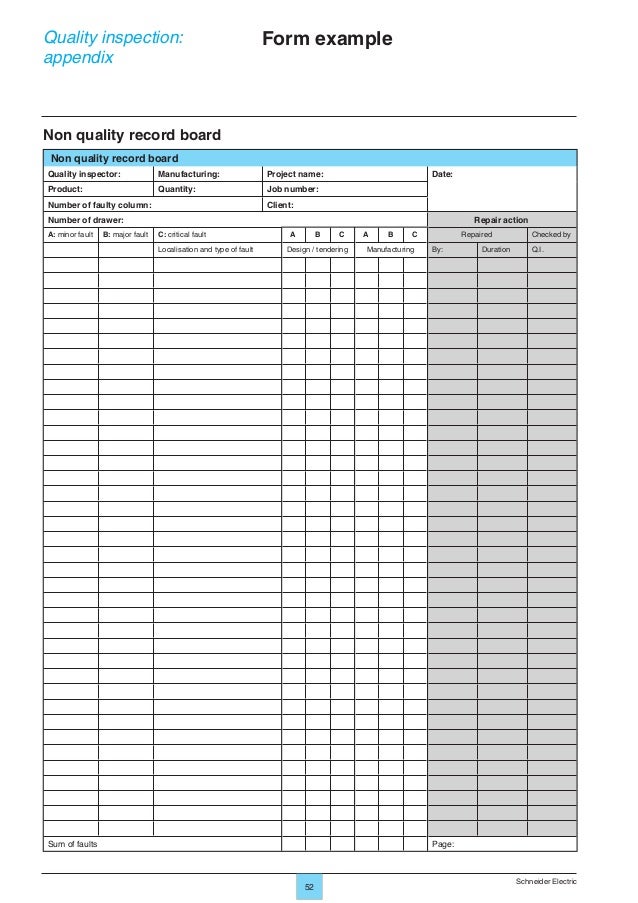 13 lv switchboard inspection guide
