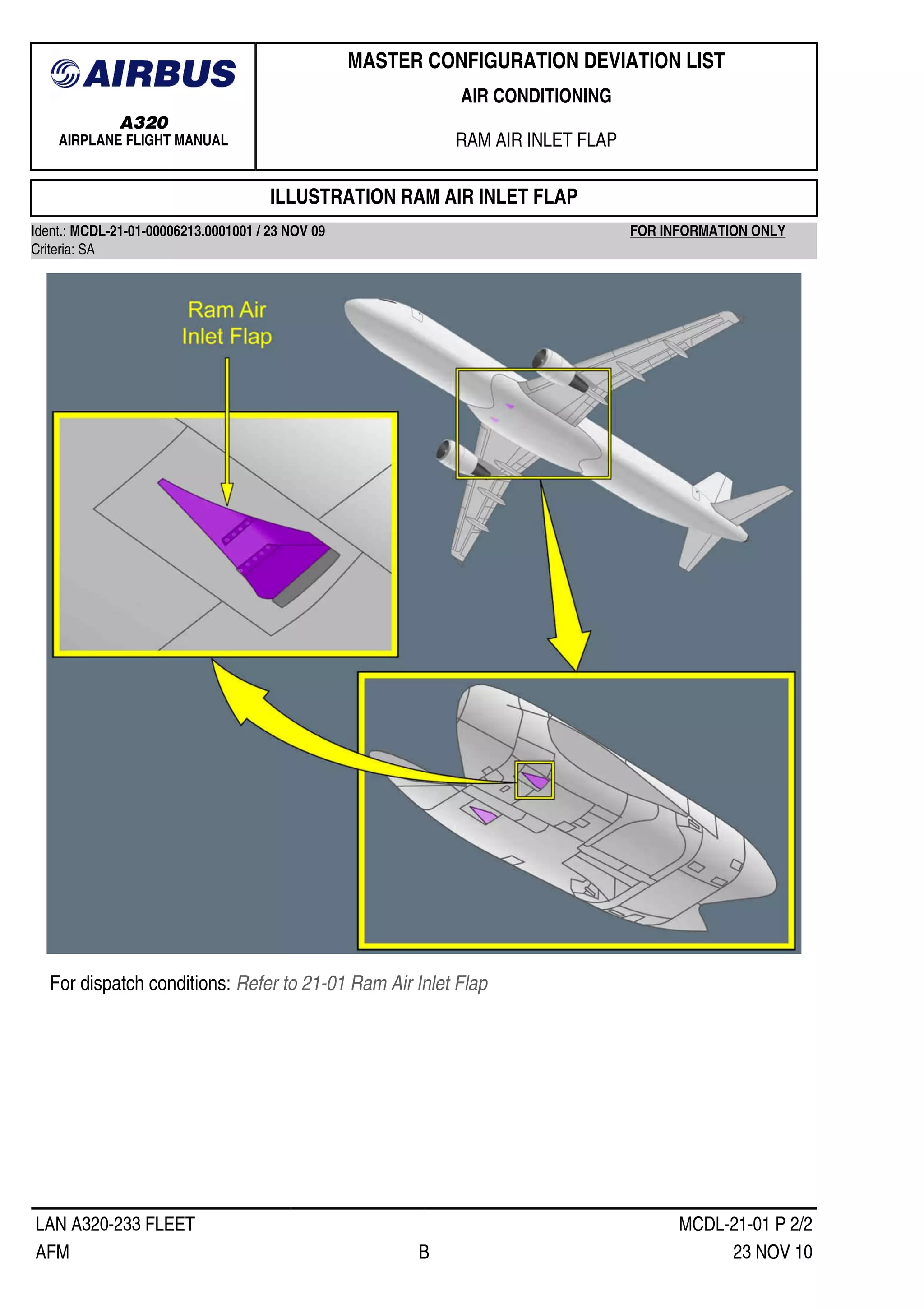 13 master configuration deviation list a-320 | PDF
