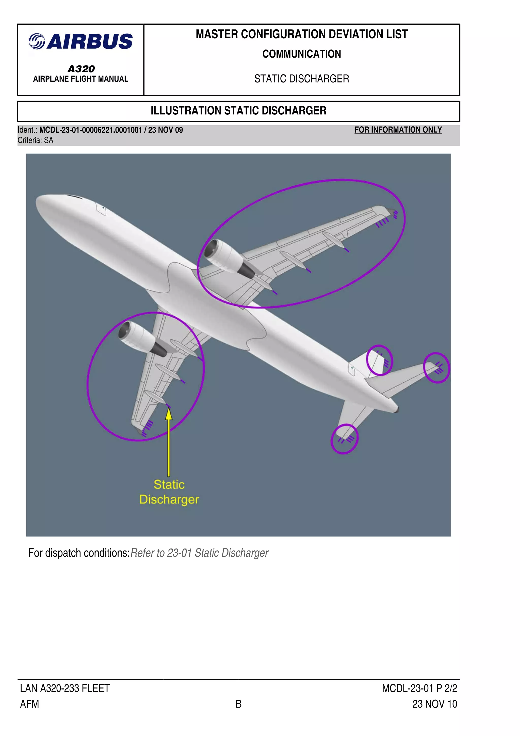 13 master configuration deviation list a-320 | PDF | Air Travel ...