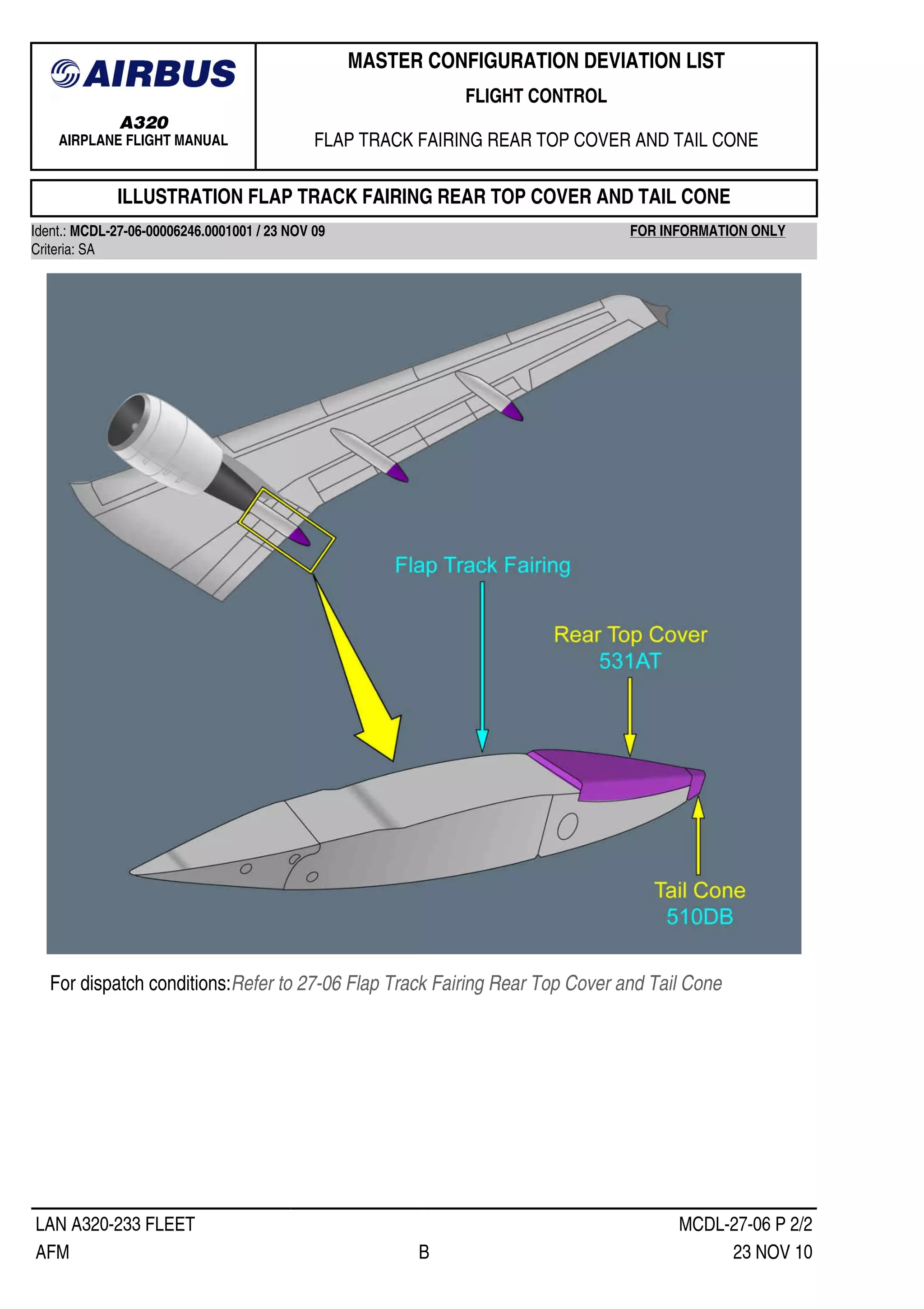 13 master configuration deviation list a-320 | PDF