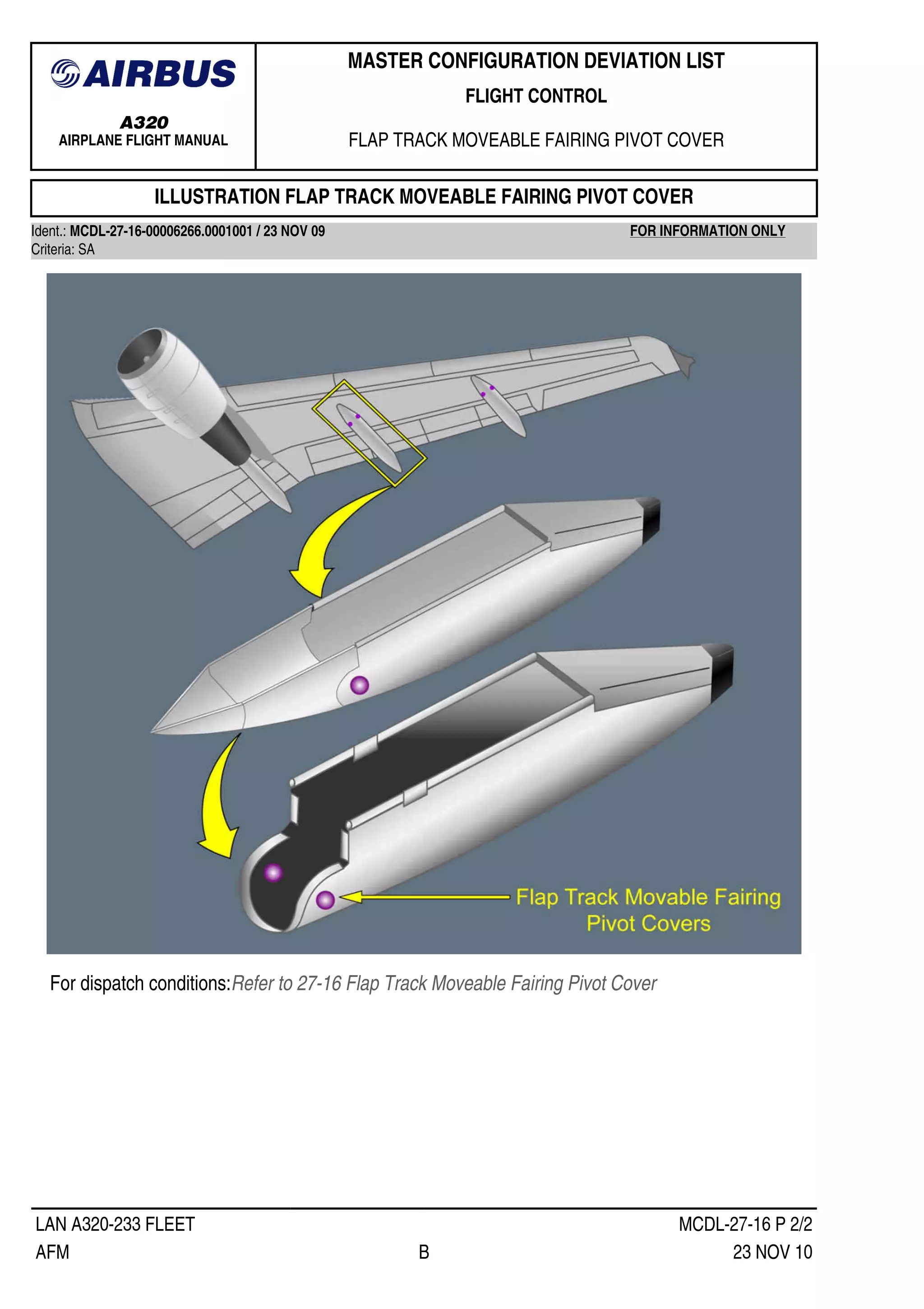 13 master configuration deviation list a-320 | PDF