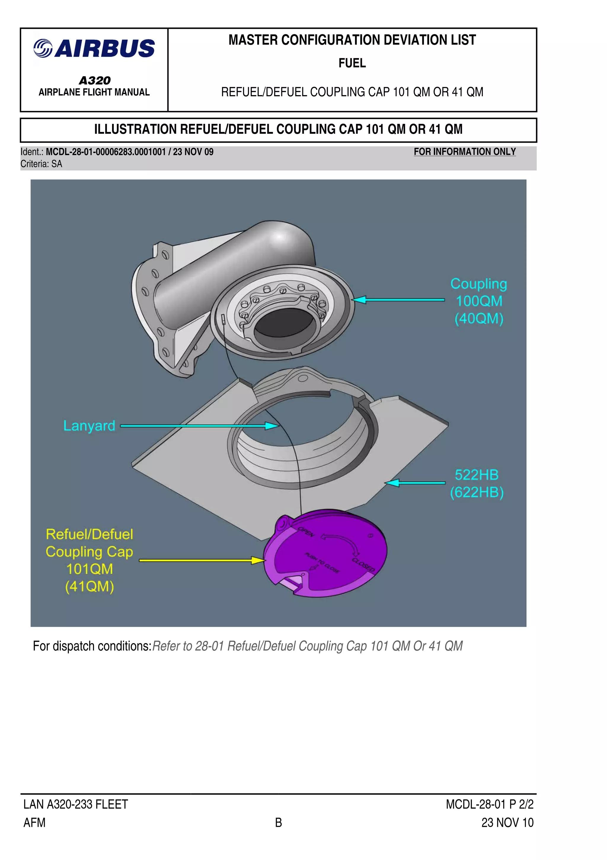 13 master configuration deviation list a-320 | PDF