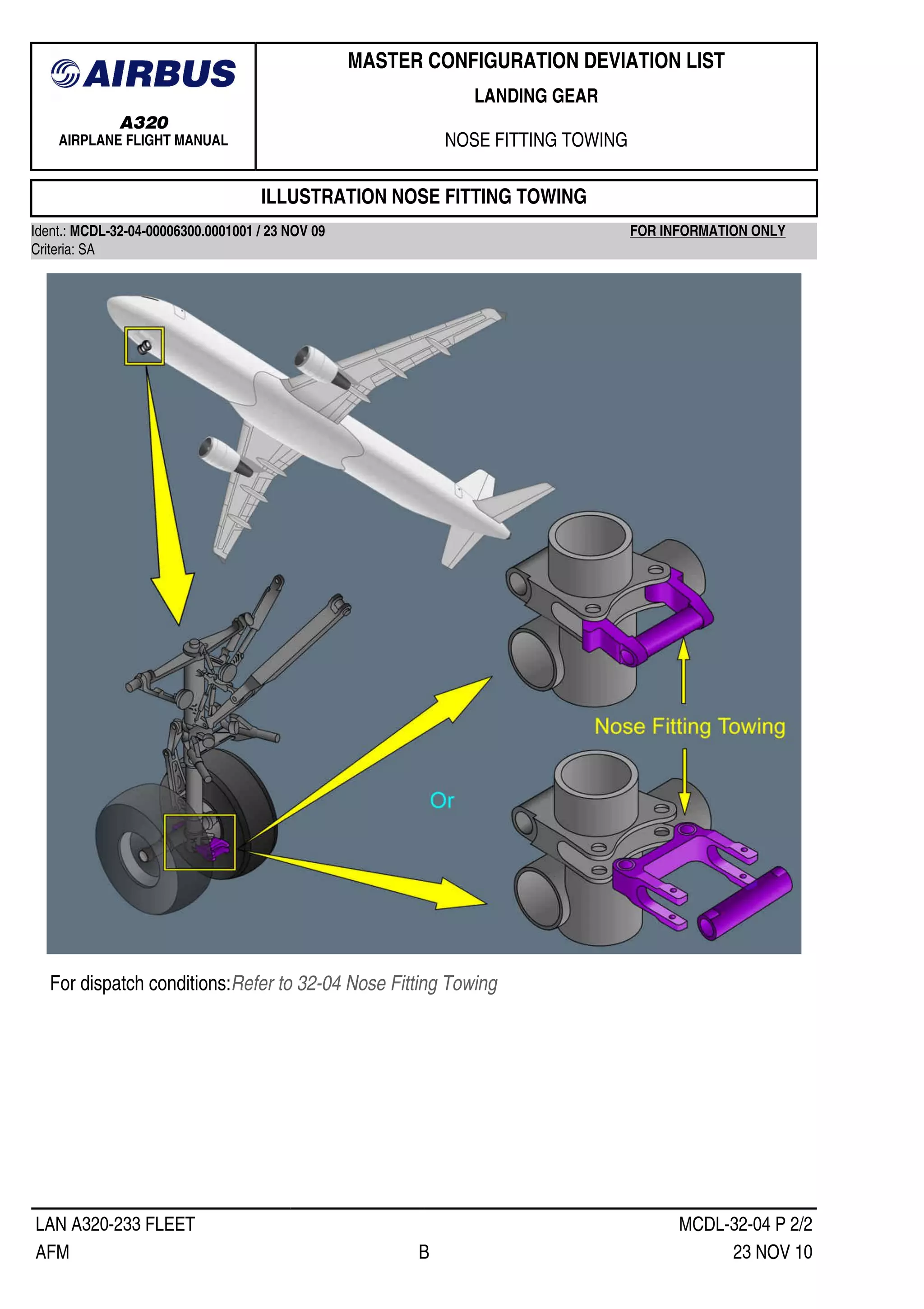 13 master configuration deviation list a-320 | PDF