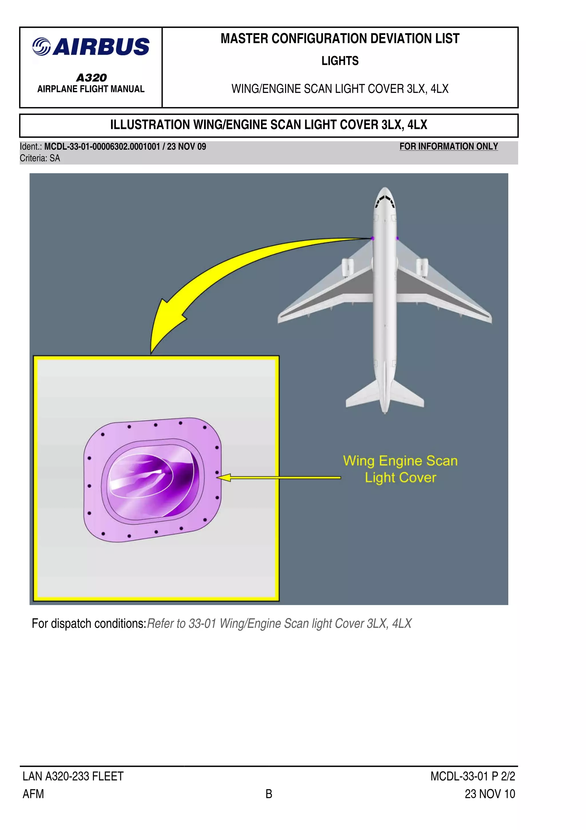 13 master configuration deviation list a-320 | PDF
