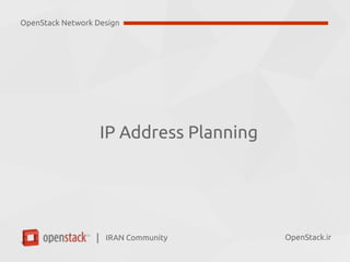 Mastering OpenStack - Episode 13 - Network Design | PPT