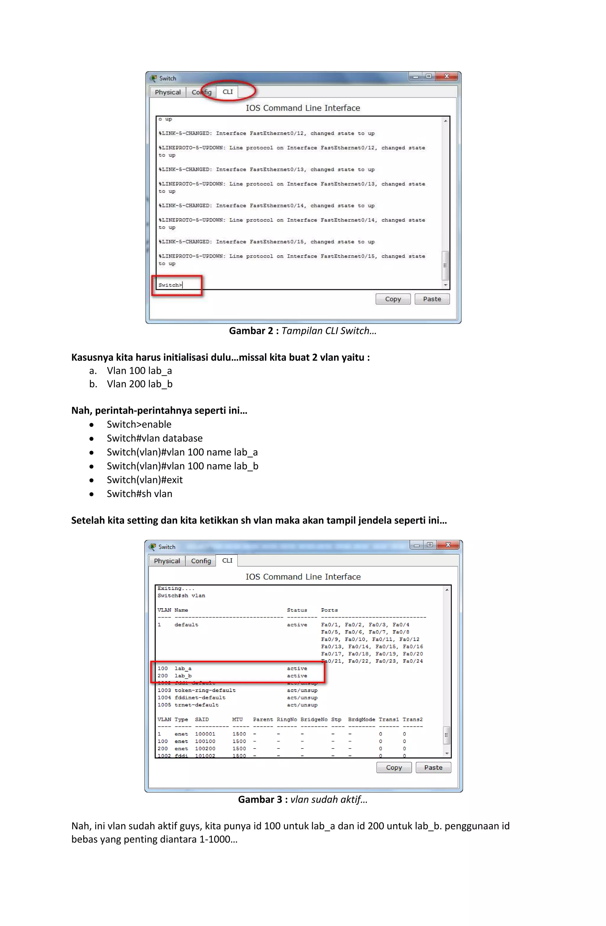 13. membuat simulasi jaringan vlan | PDF