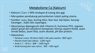 Biokimia Gizi 13: Metabolisme Mineral 2024.pptx