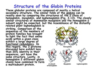 Protein structure and receptor function | PPT