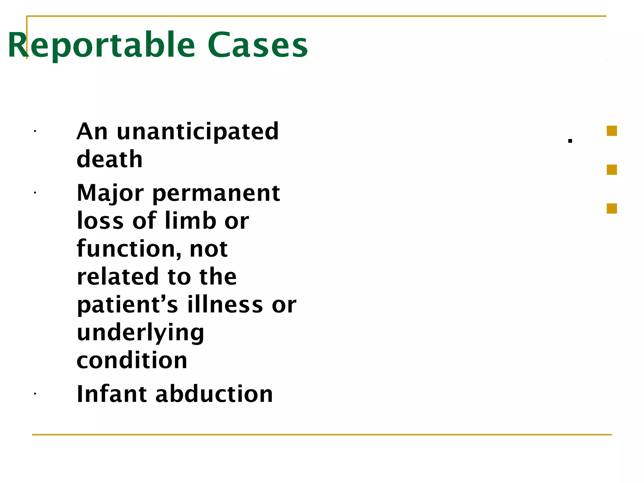 occurrence variance reporting | PPT