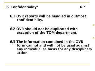 occurrence variance reporting | PPT
