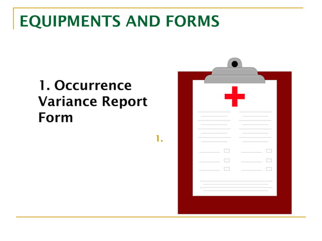 occurrence variance reporting | PPT