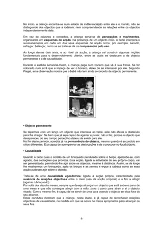 13 - O desenvolvimento - piaget | DOC