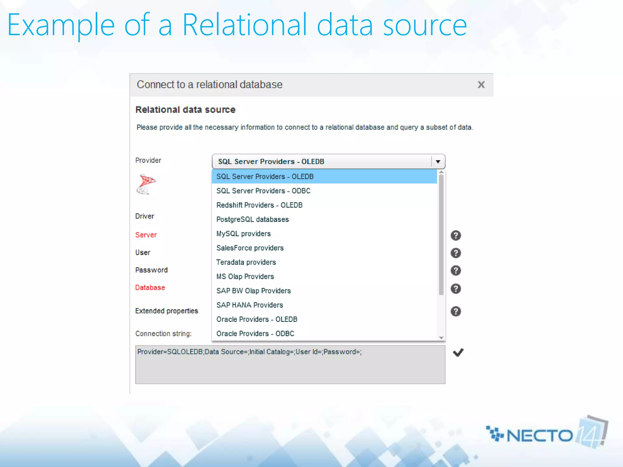 13 - Panorama Necto 14 building models - visualization & data discovery solution | PPT