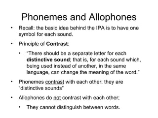 Phonology | PPT
