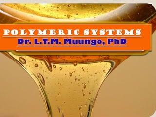 13 polymer science | PPT