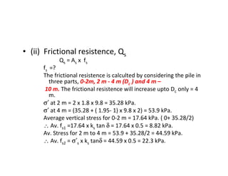 Problems on piles and deep footing | PDF