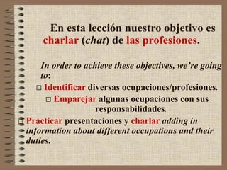 13 profesiones | PPTX