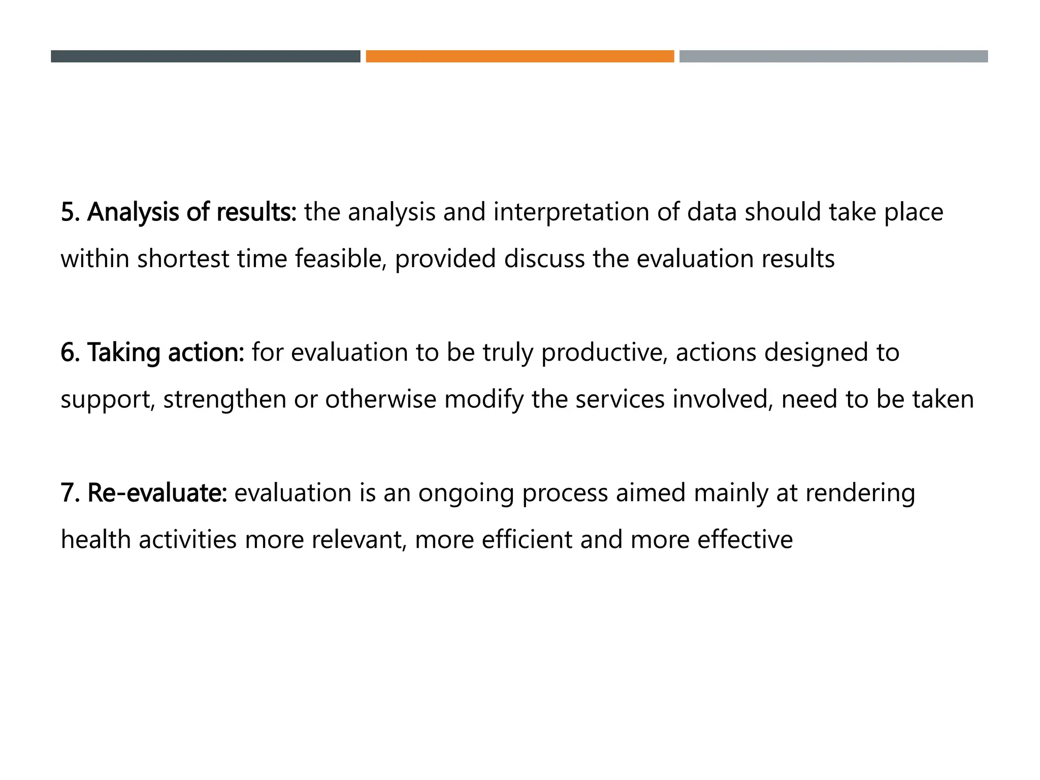 PROGRAM EVALUATION | PPTX