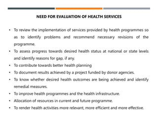 PROGRAM EVALUATION | PPTX