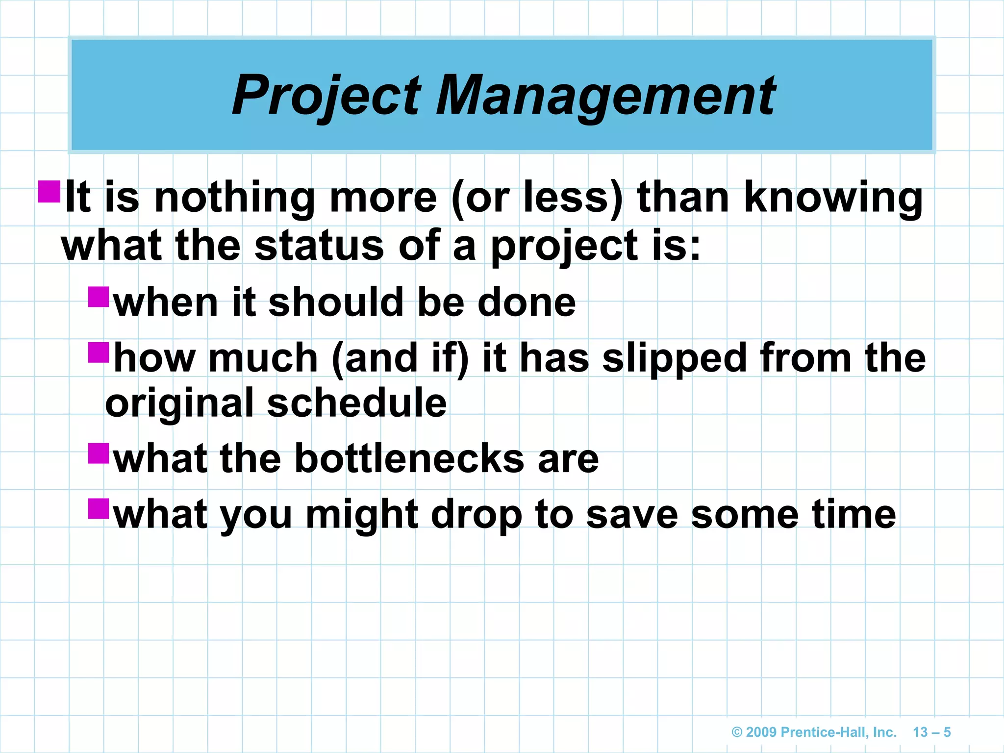 13 project management | PPT