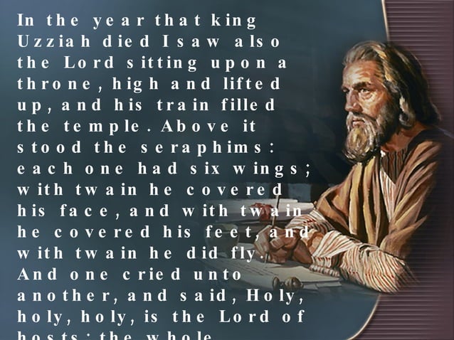 13 Prophet Isaias SEF-Eng | PPT | Christianity | Religion & Spirituality
