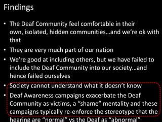 Deaf Awareness Campaign | PPTX