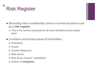 SAD13 - Risk Analysis | PPT