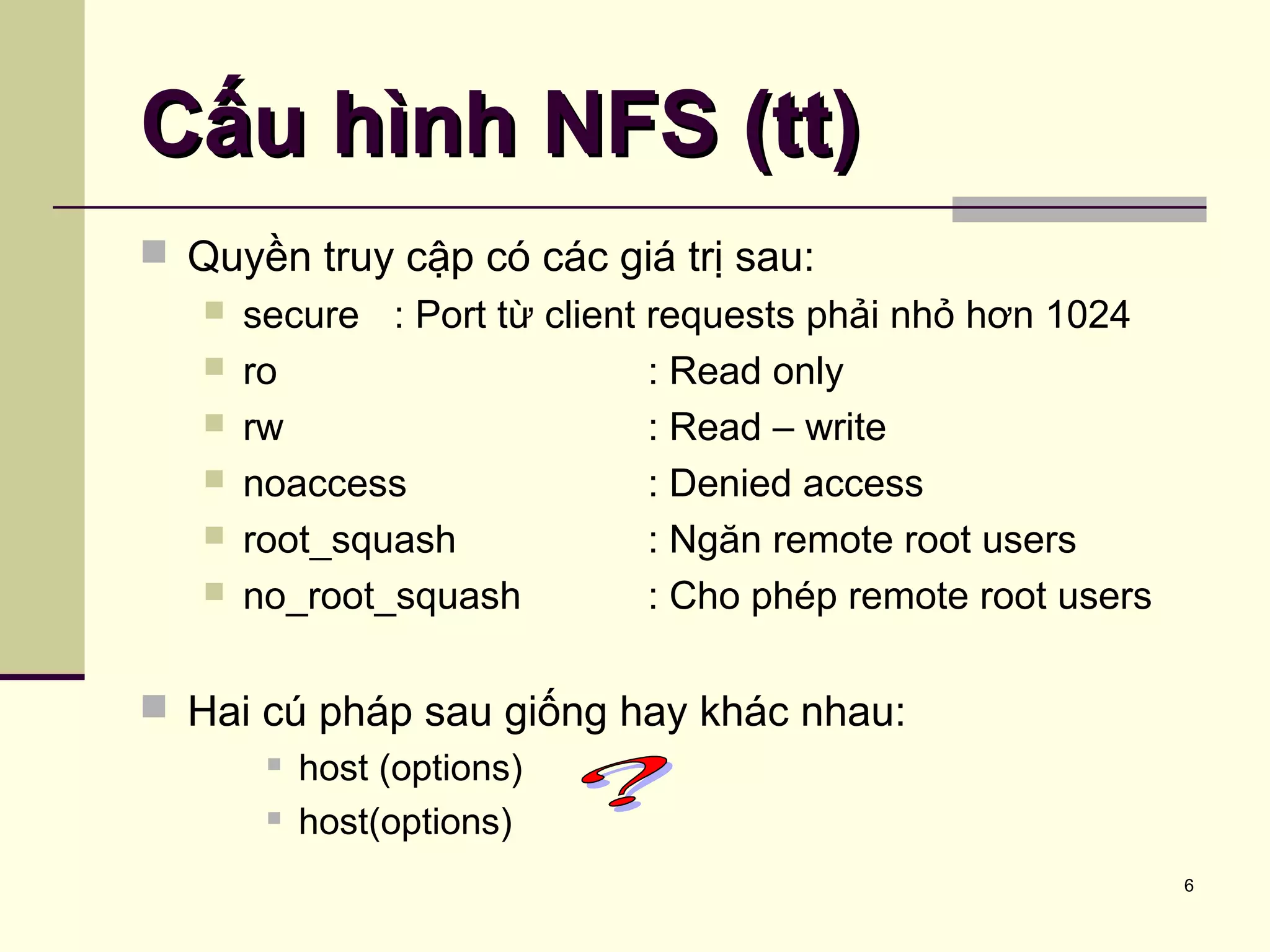 13 samba nfs server | PPT
