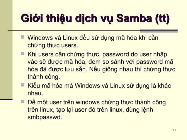 13 samba nfs server | PPT