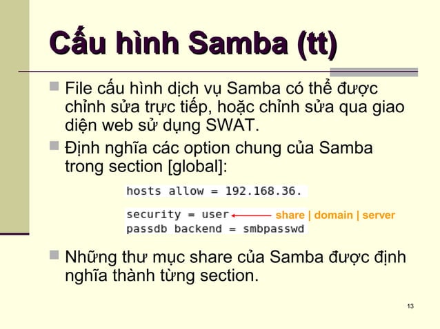 13 samba nfs server | PPT
