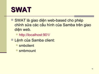 13 samba nfs server | PPT