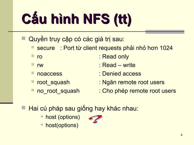 13 samba nfs server | PPT