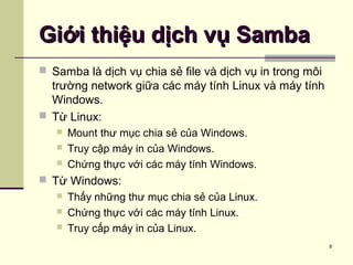 13 samba nfs server | PPT