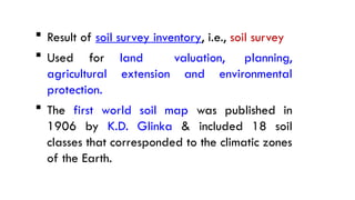 Soil map and kinds and types............ | PPTX