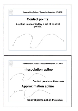 splines | PDF