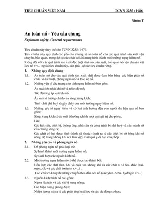 13 tcvn 3255 an toan no | PDF