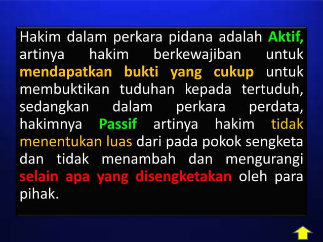 13 teori pembuktian dalam hap | PPTX