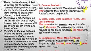 Think Like a Writer - Sentence Variety 1 Recap.pptx