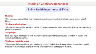 Ticks (Life cycle, Diseases and their control).pptx