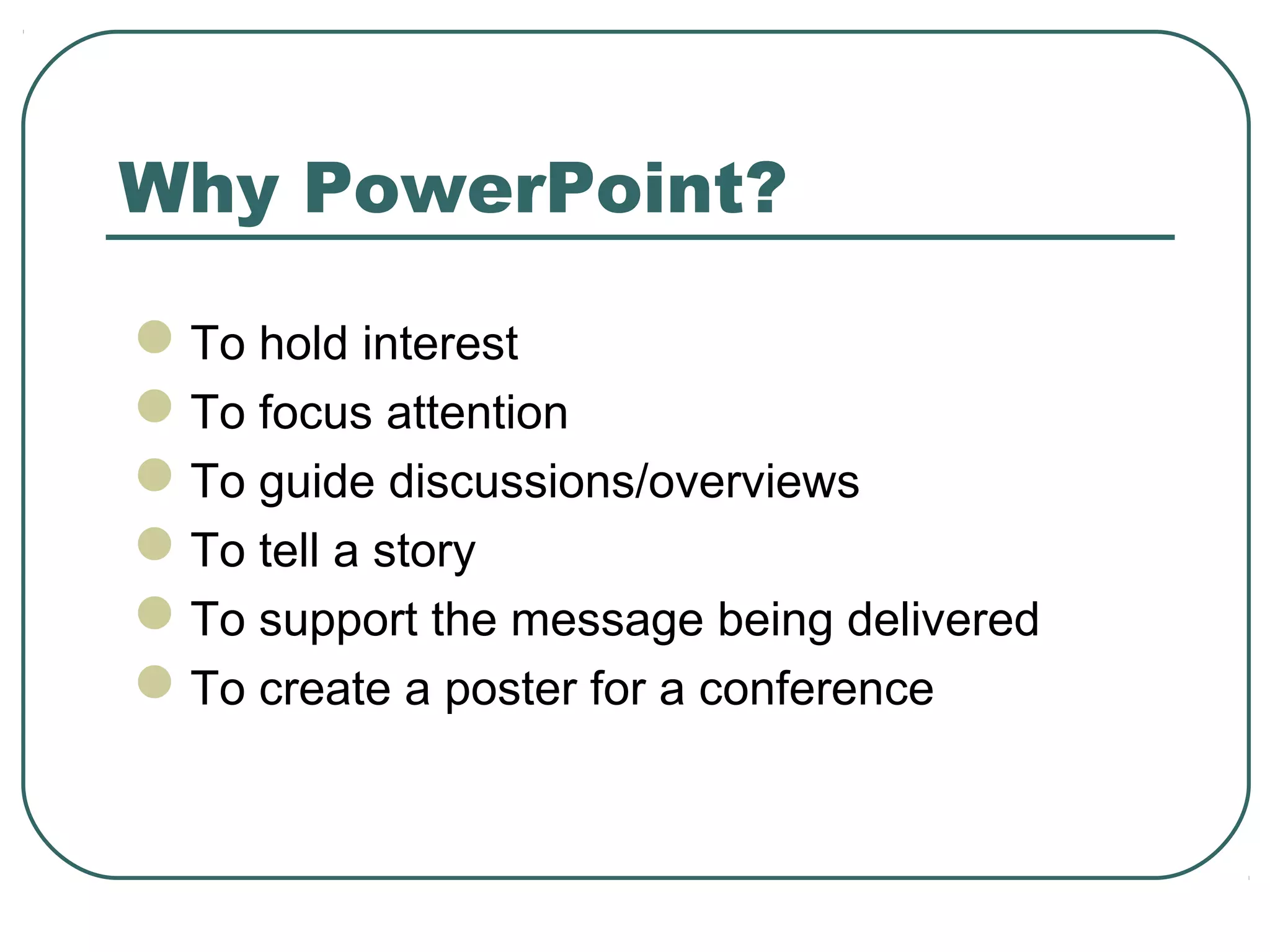 Powerpoint Presentation! | PPT