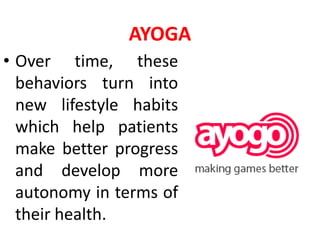 Ayoga - Gamification in healthcare - Manu Melwin Joy | PPT