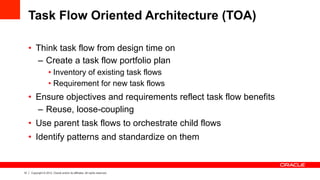 Oracle ADF Architecture TV - Design - Task Flow Overview | PPT