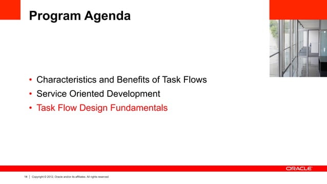 Oracle ADF Architecture TV - Design - Task Flow Overview | PPT