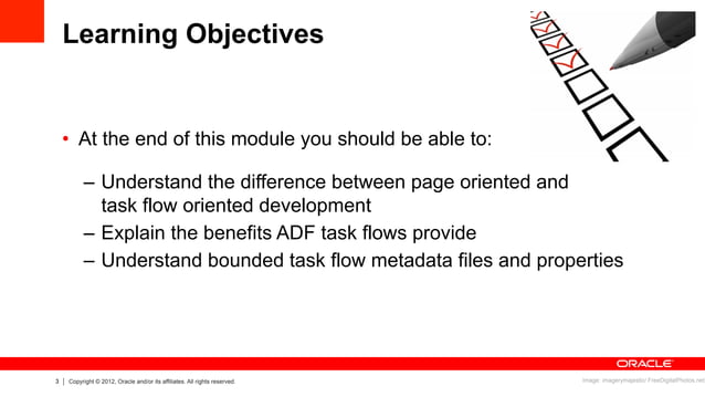 Oracle ADF Architecture TV - Design - Task Flow Overview | PPT